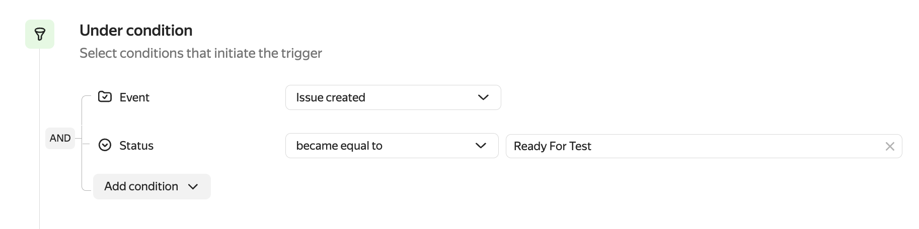 Examples of using triggers in Yandex Tracker